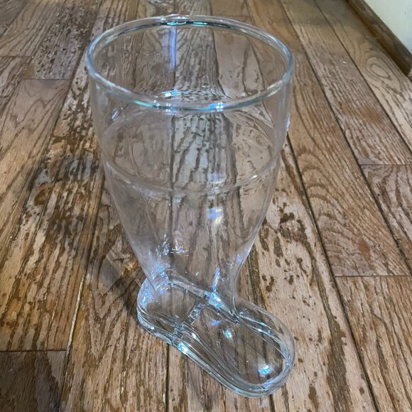 Vintage | Dining | Vintage Large Liter Pressed Glass Das Boot Drinking ...